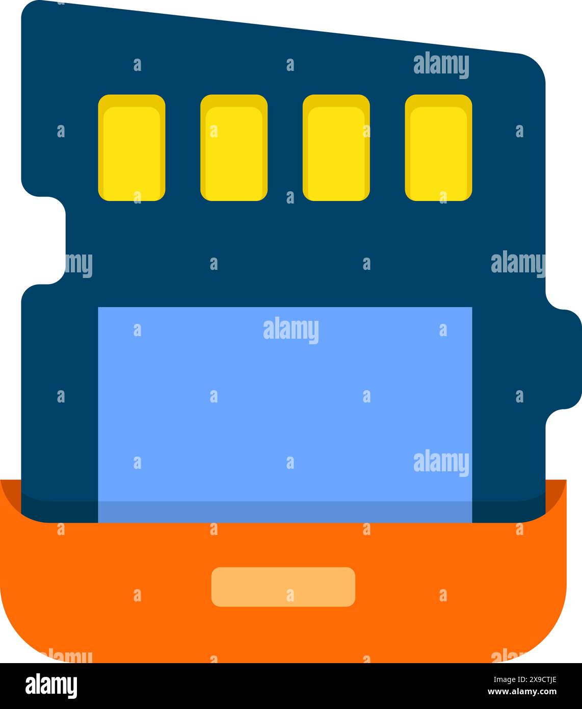 illustration of additional storage symbol icon for electronic devices ...