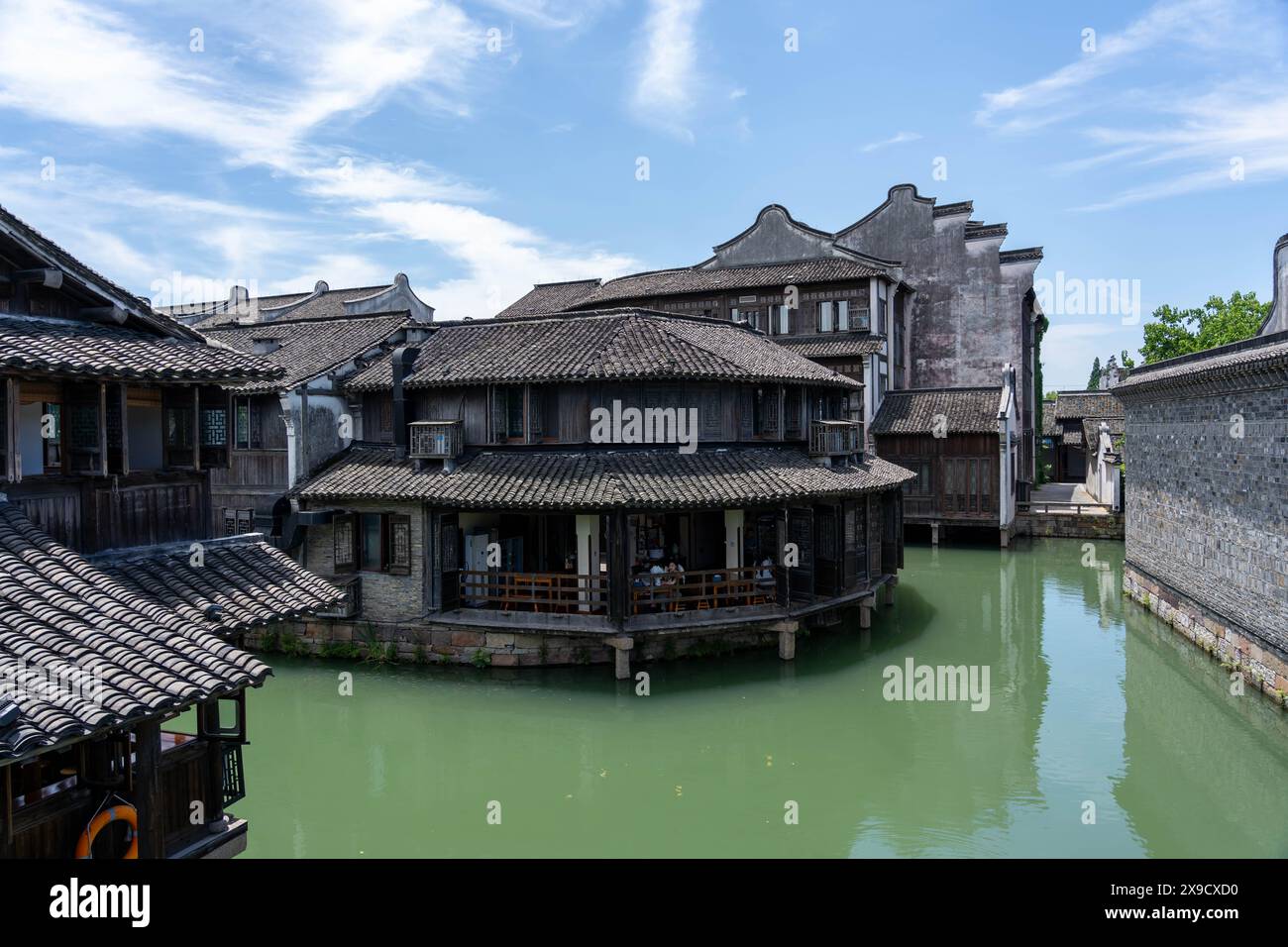 Wuzhen, Hangzhou, China, May 29, 2024: View of Wuzhen Ancient Water ...