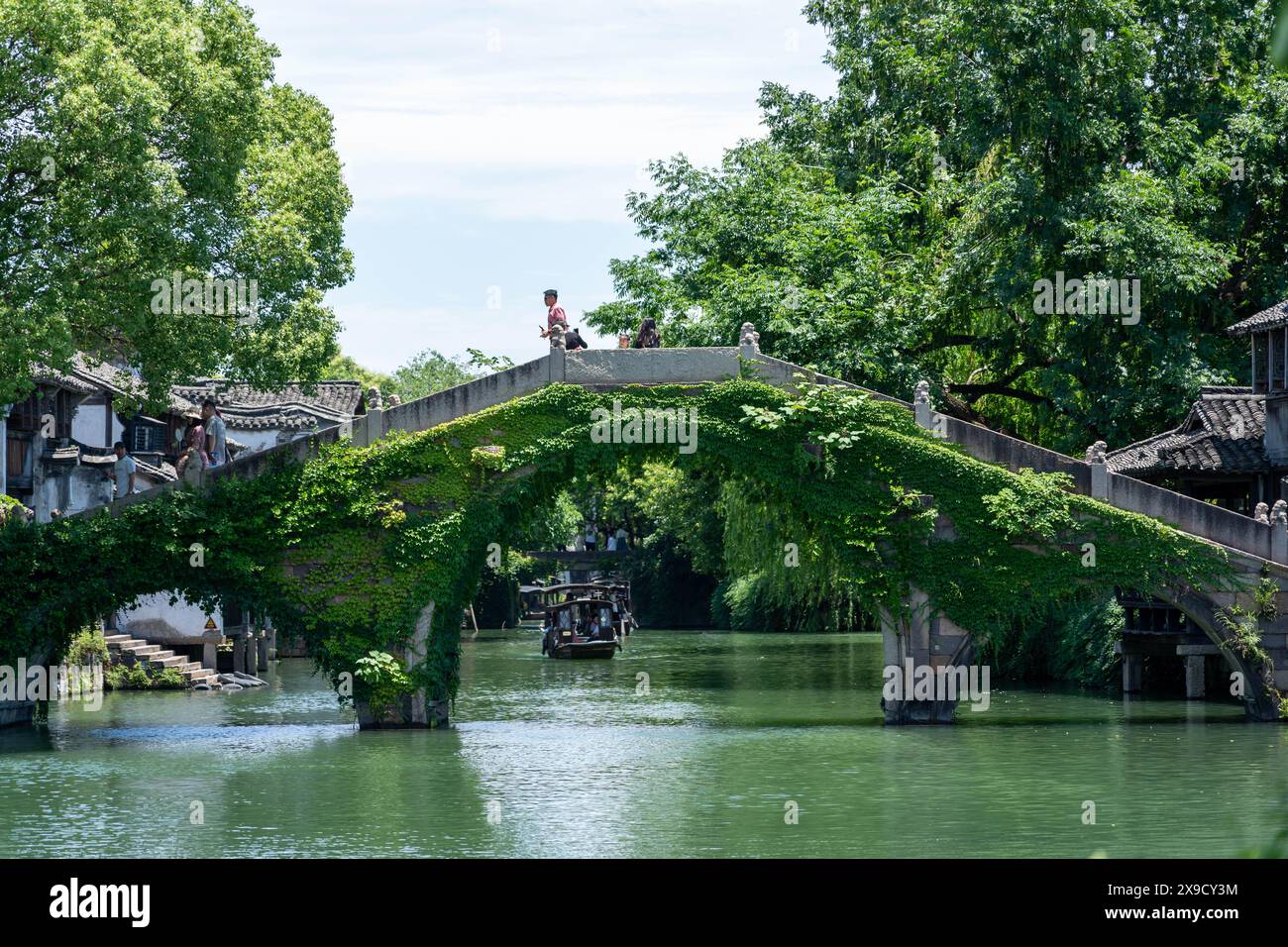 Wuzhen, Hangzhou, China, May 29, 2024: View of Wuzhen Ancient Water ...