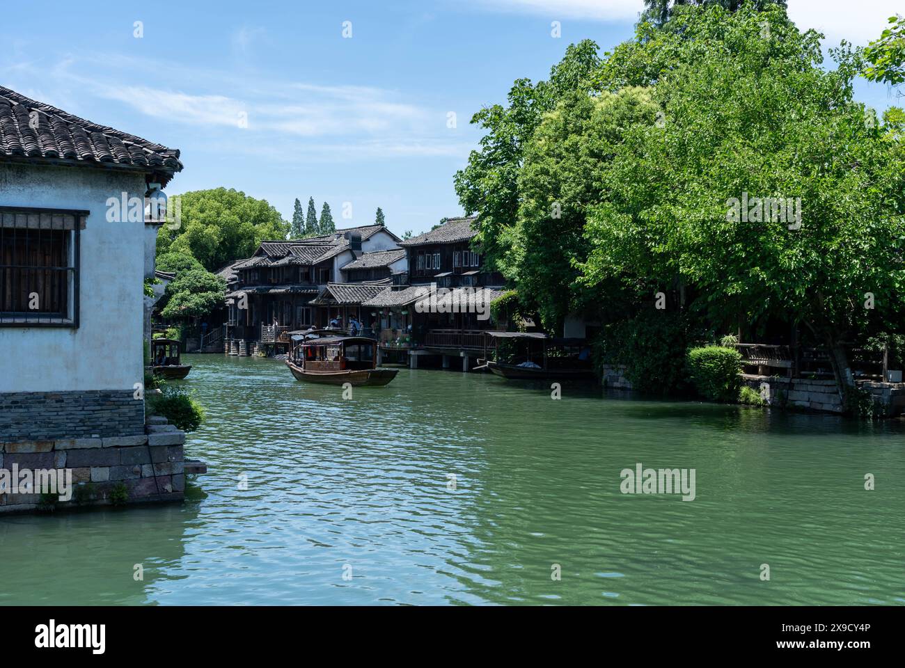 Wuzhen, Hangzhou, China, May 29, 2024: View of Wuzhen Ancient Water ...