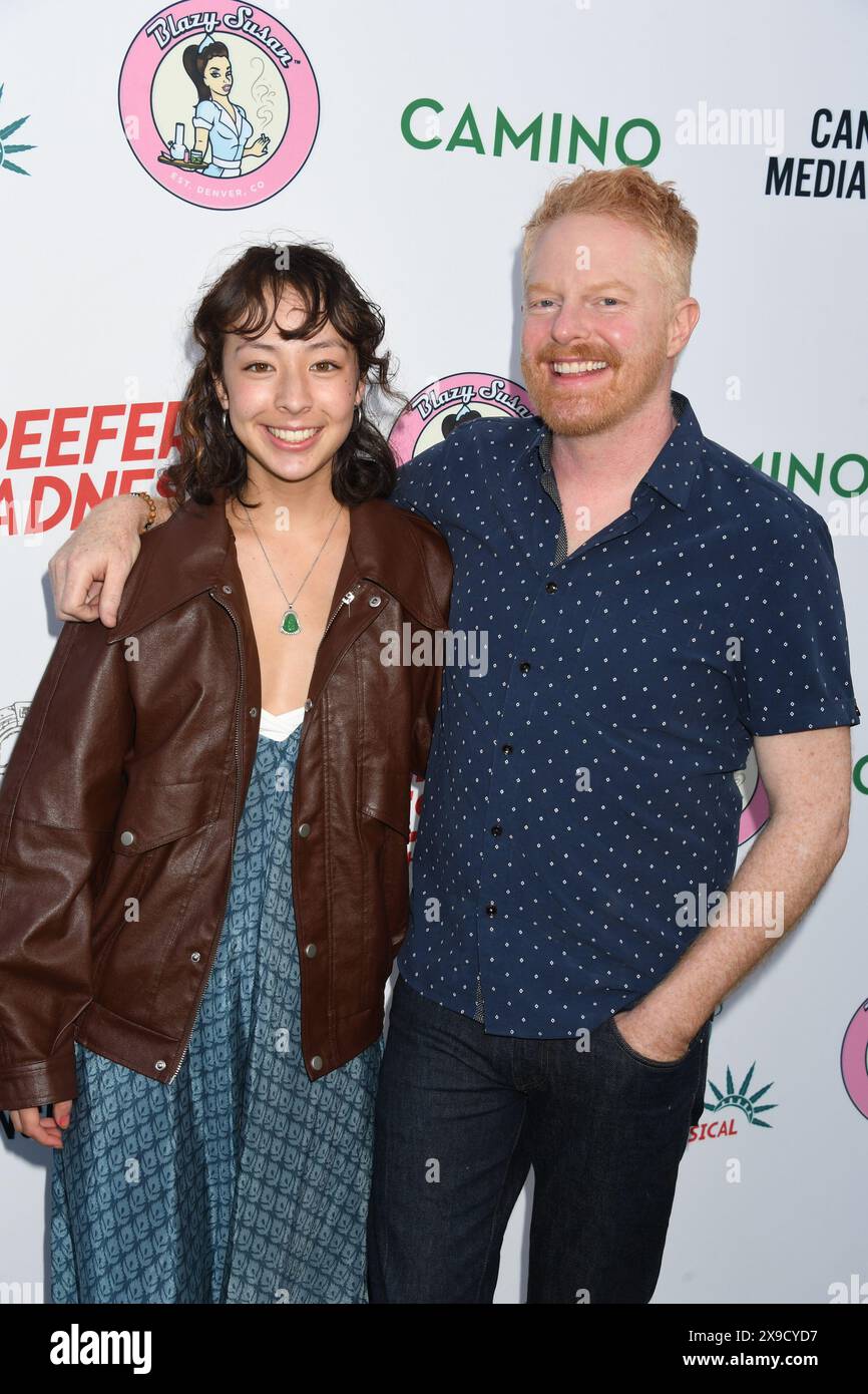 Los Angeles, Ca. 30th May, 2024. Aubrey Anderson-Emmons and Jesse Tyler ...