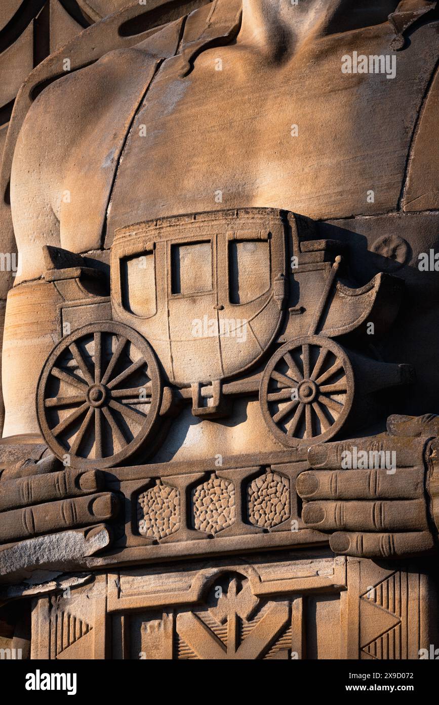 Cleveland Guardian Statue Stock Photo - Alamy