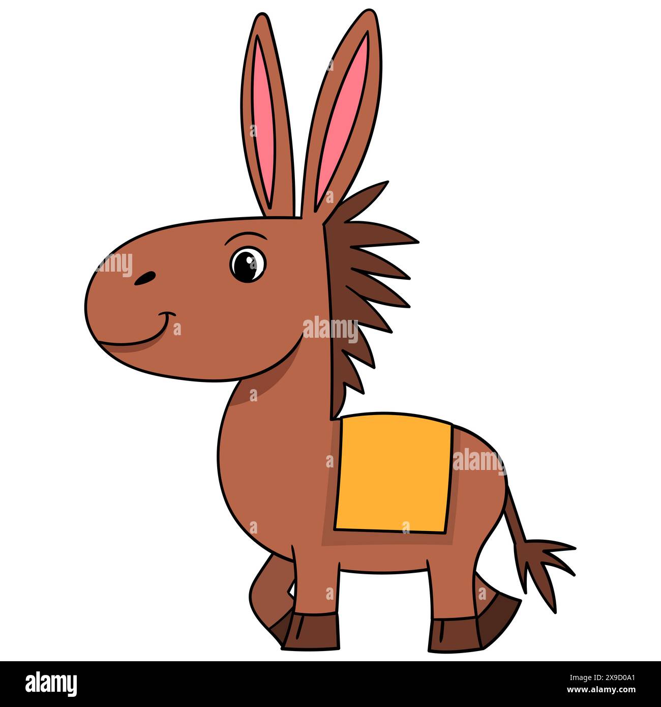 Mini donkey Stock Vector Images - Alamy