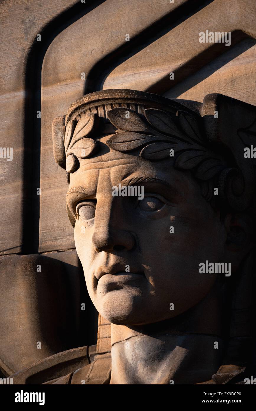 Cleveland Guardian Statue Stock Photo - Alamy