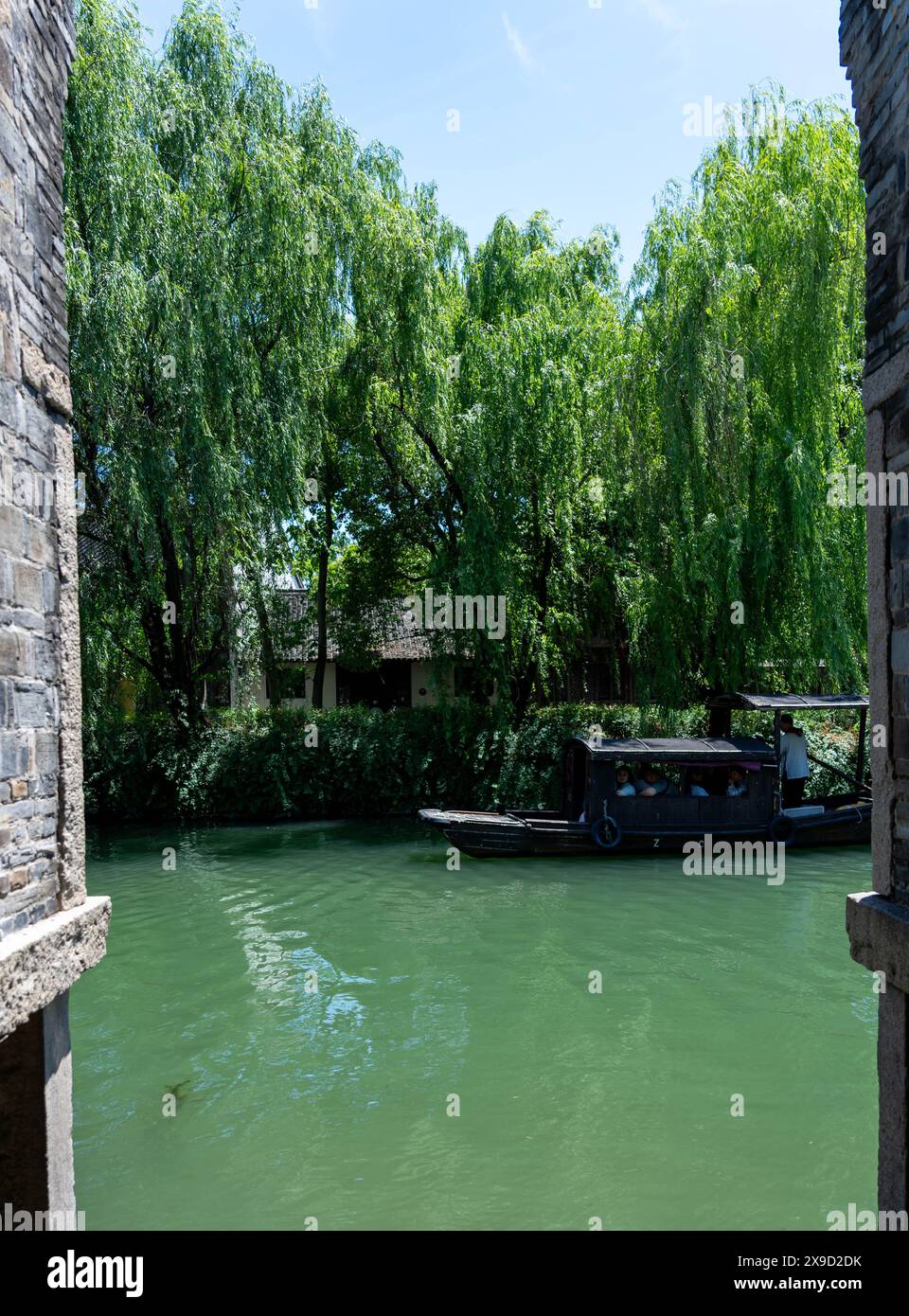 Wuzhen, Hangzhou, China, May 29, 2024: View of Wuzhen Ancient Water ...