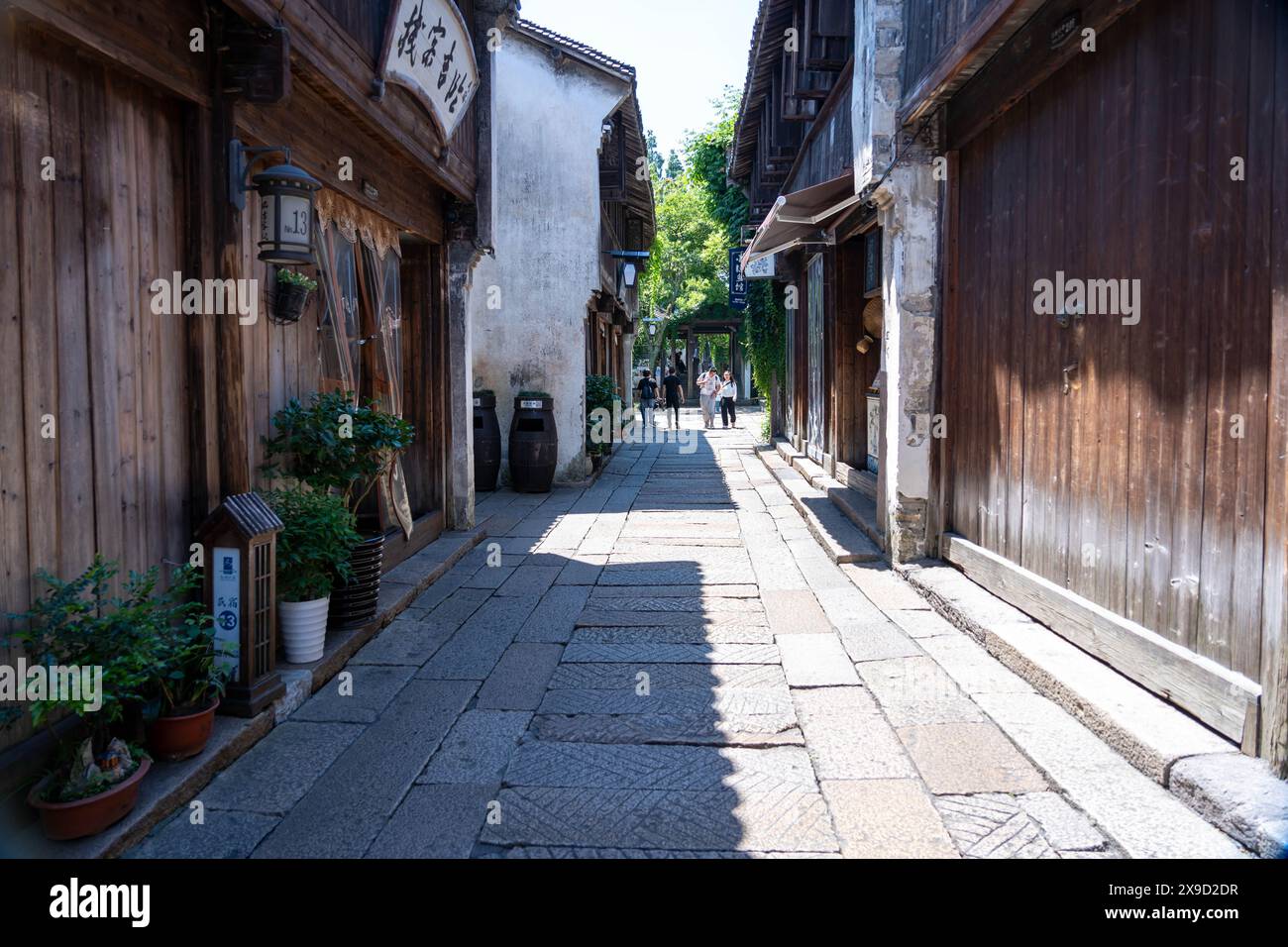 Wuzhen, Hangzhou, China, May 29, 2024: View of Wuzhen Ancient Water ...