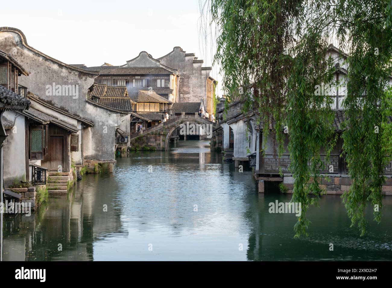 Wuzhen, Hangzhou, China, May 29, 2024: View of Wuzhen Ancient Water ...