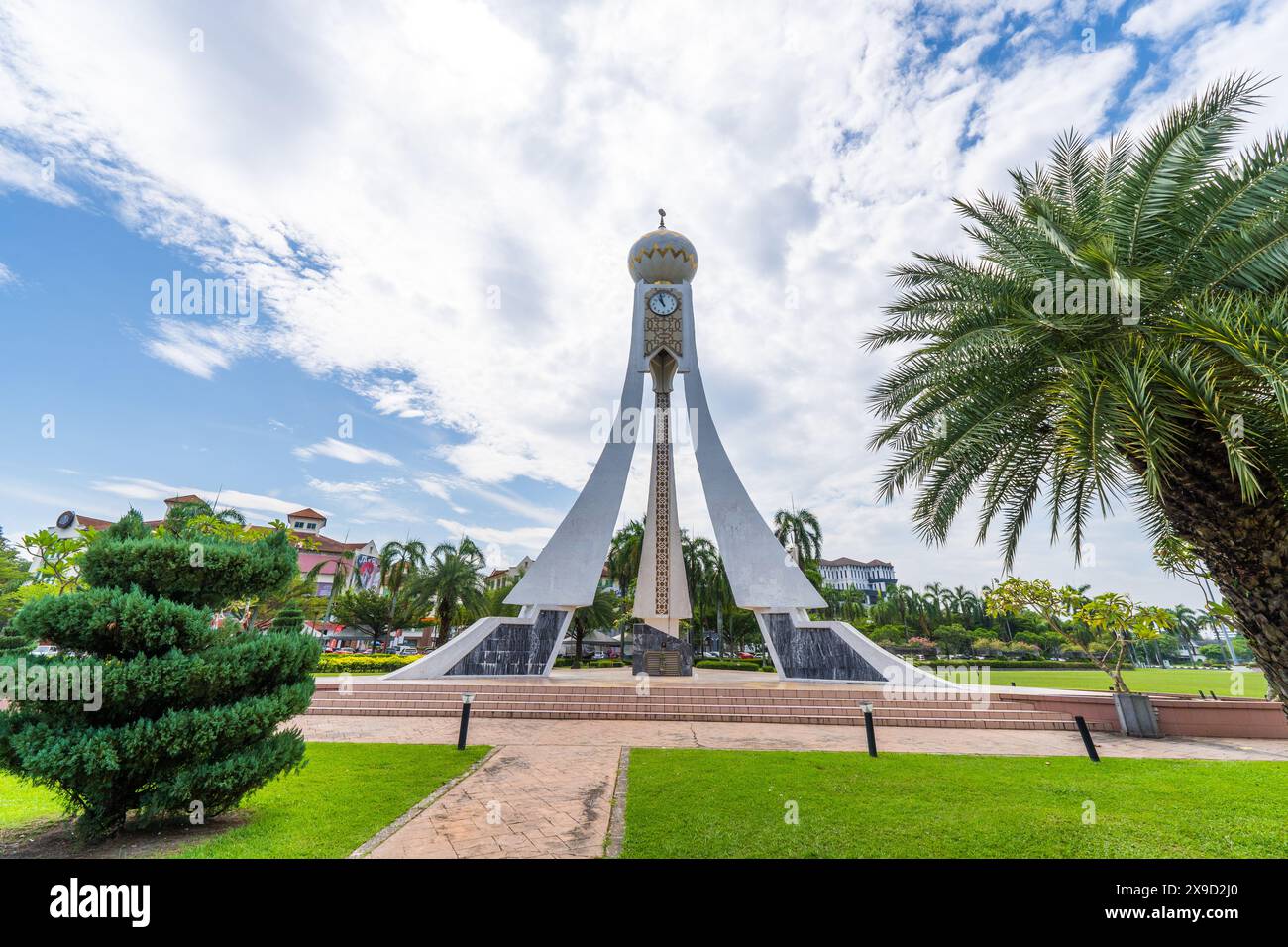 Dataran Ipoh, Perak - May 31, 2024 : Wide horizontal view of white ...