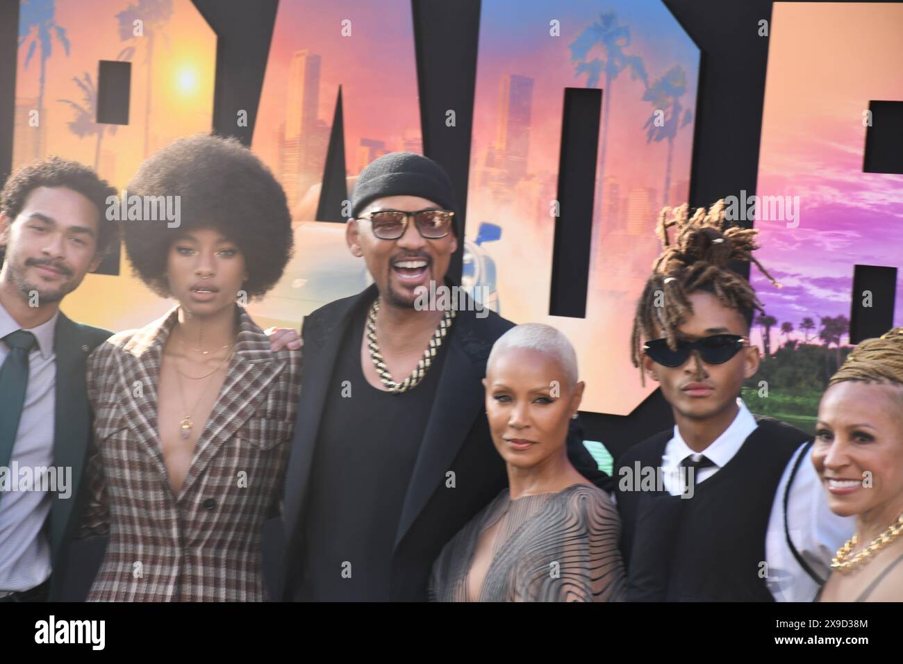 Hollywood, California, USA 30th May 2024 (L-R) Actor Trey Smith, Singer ...