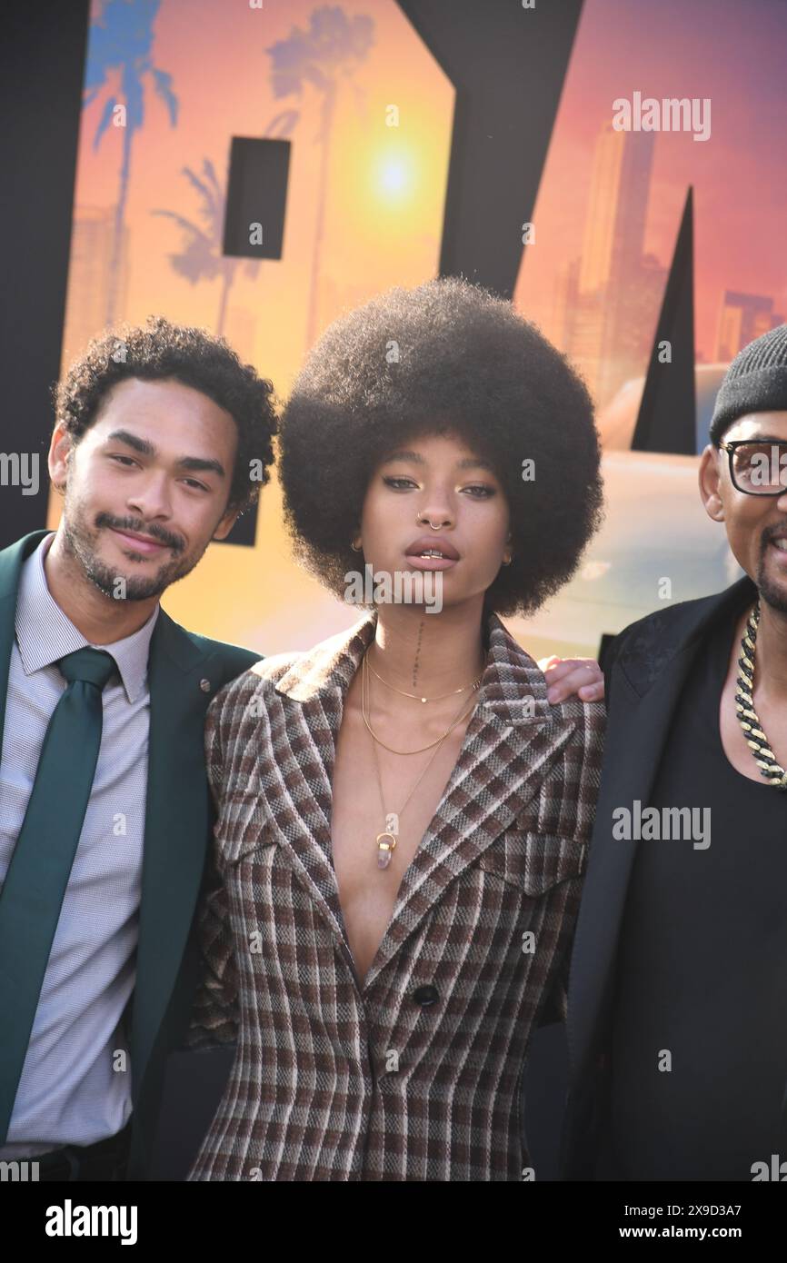 Hollywood, California, USA 30th May 2024 (L-R) Actor Trey Smith and ...