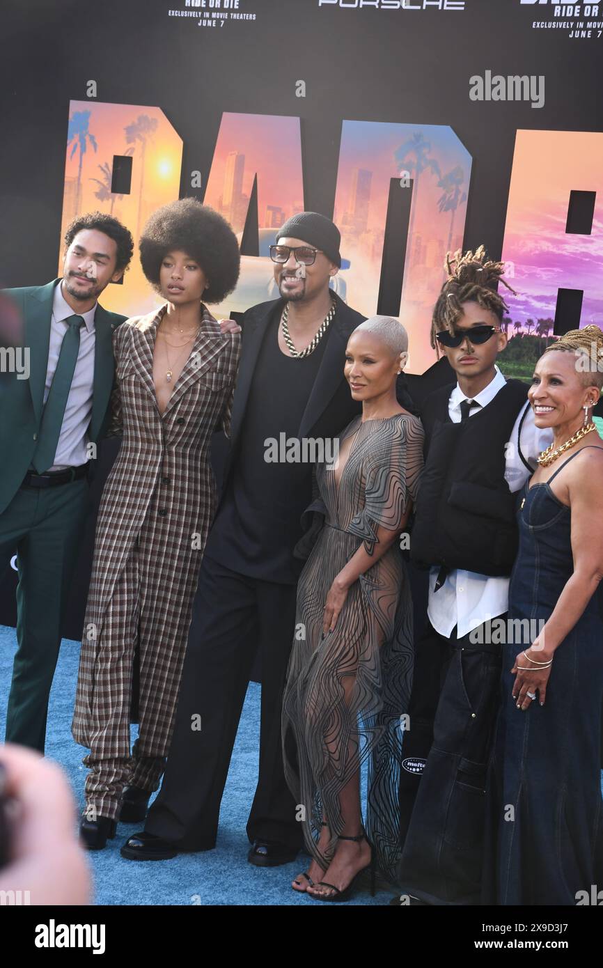 Hollywood, California, USA 30th May 2024 (L-R) Actor Trey Smith, Singer ...