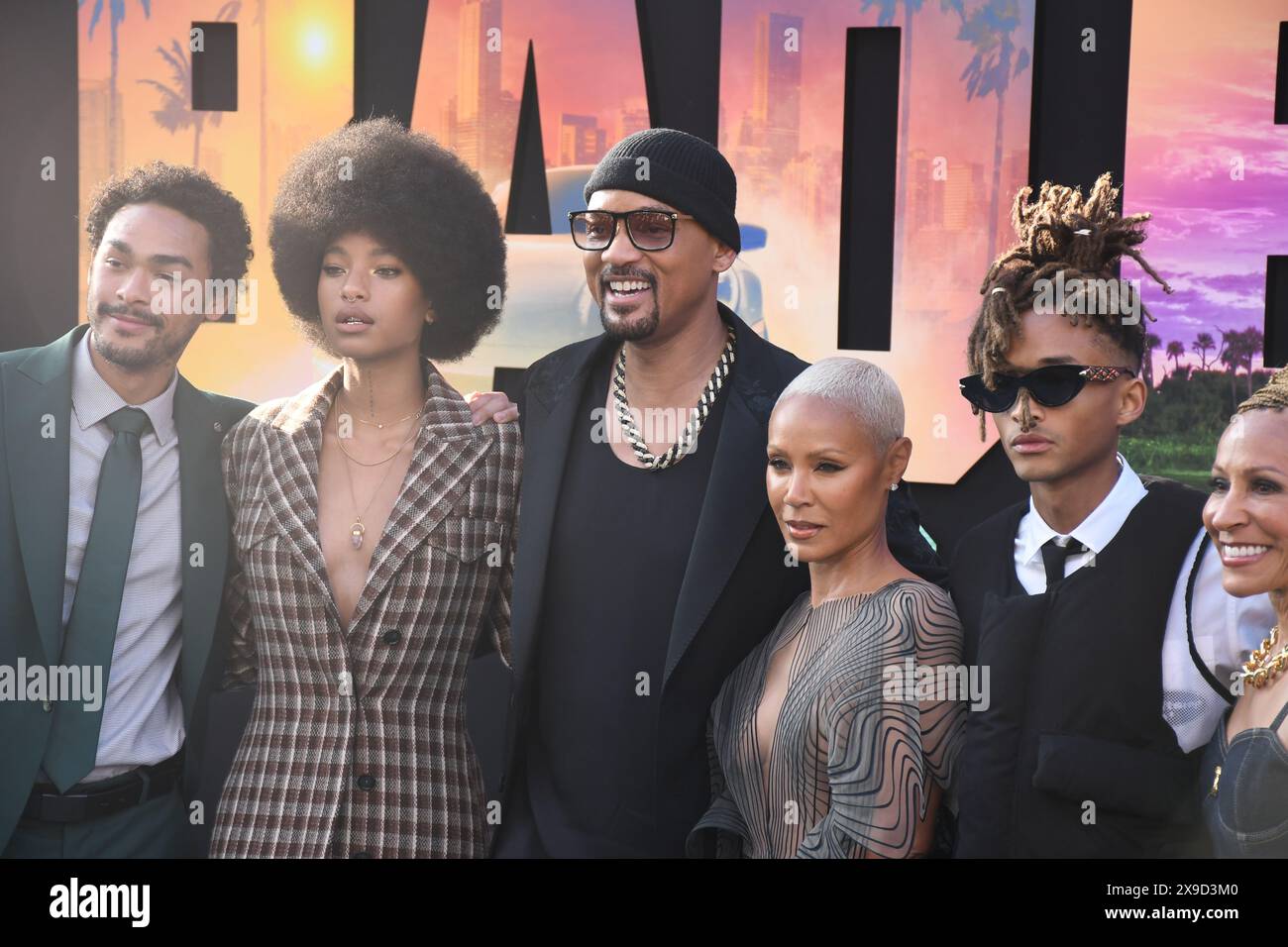 Hollywood, California, USA 30th May 2024 (L-R) Actor Trey Smith, Singer ...