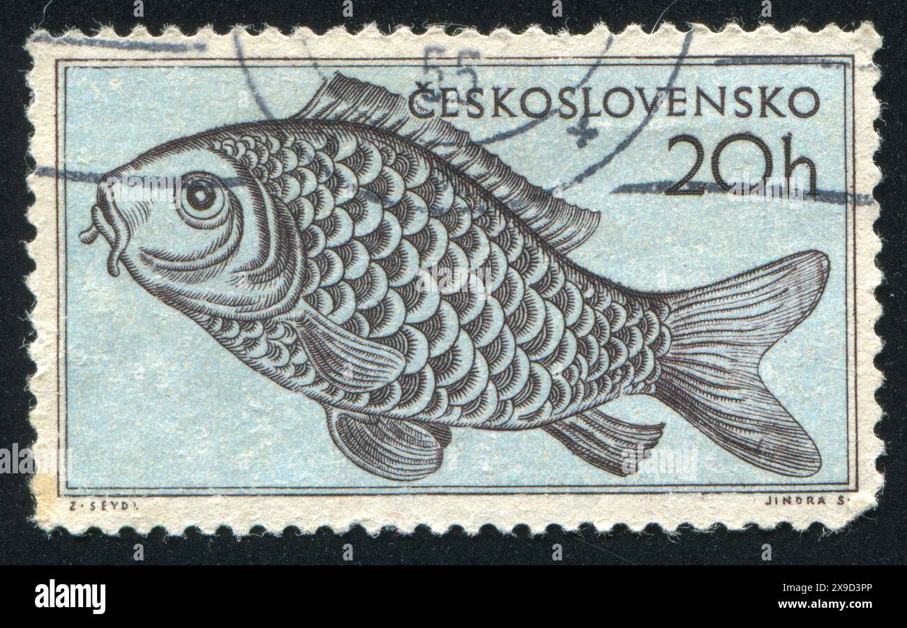 CZECHOSLOVAKIA - CIRCA 1955: stamp printed by Czechoslovakia, shows ...