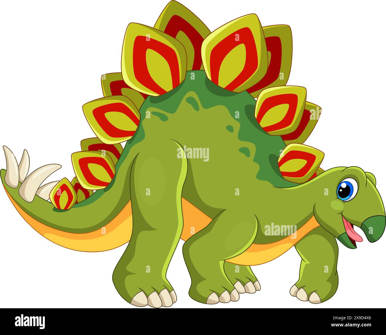 Stegosaurus Cartoon