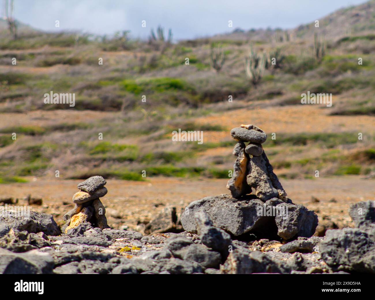 Volcanic Rock Basaltic Formation on the island of Curaçao Stock Photo ...
