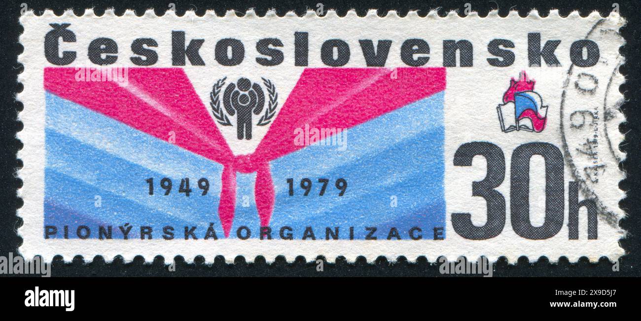 CZECHOSLOVAKIA - CIRCA 1979: stamp printed by Czechoslovakia, shows ...