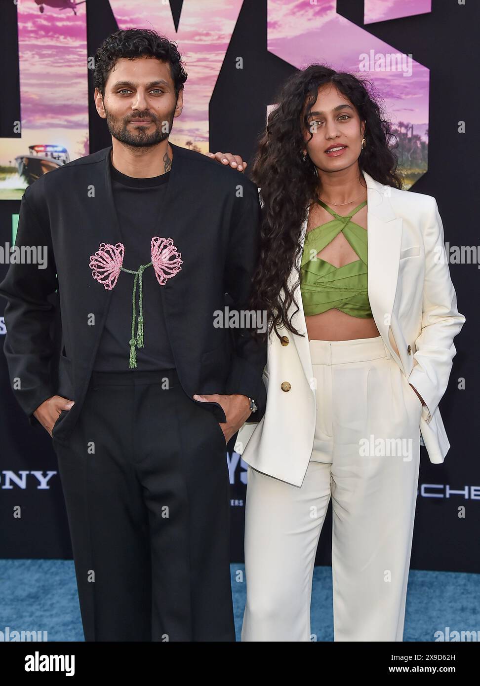 Hollywood, USA. 30th May, 2024. Jay Shetty and Radhi Devlukia arriving ...