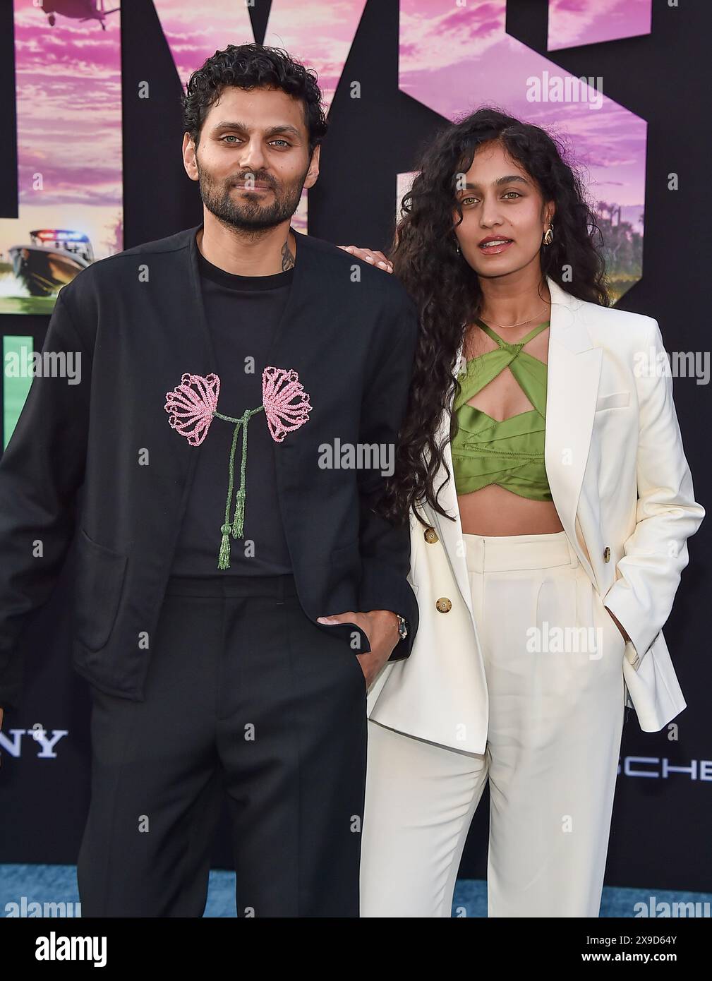 Hollywood, USA. 30th May, 2024. Jay Shetty and Radhi Devlukia arriving ...