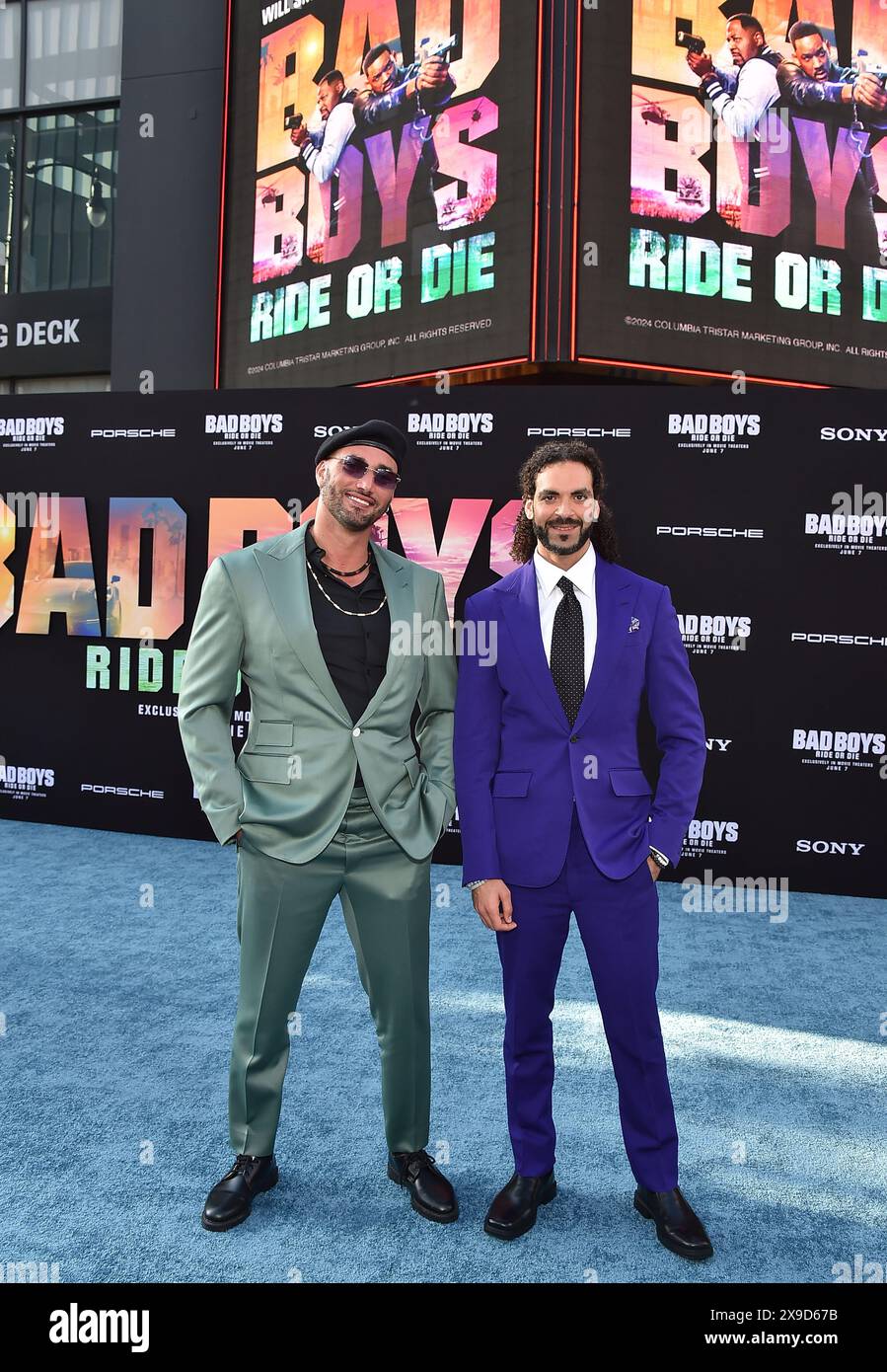 Hollywood, USA. 30th May, 2024. Adil El Arbi and Bilall Fallah arriving ...