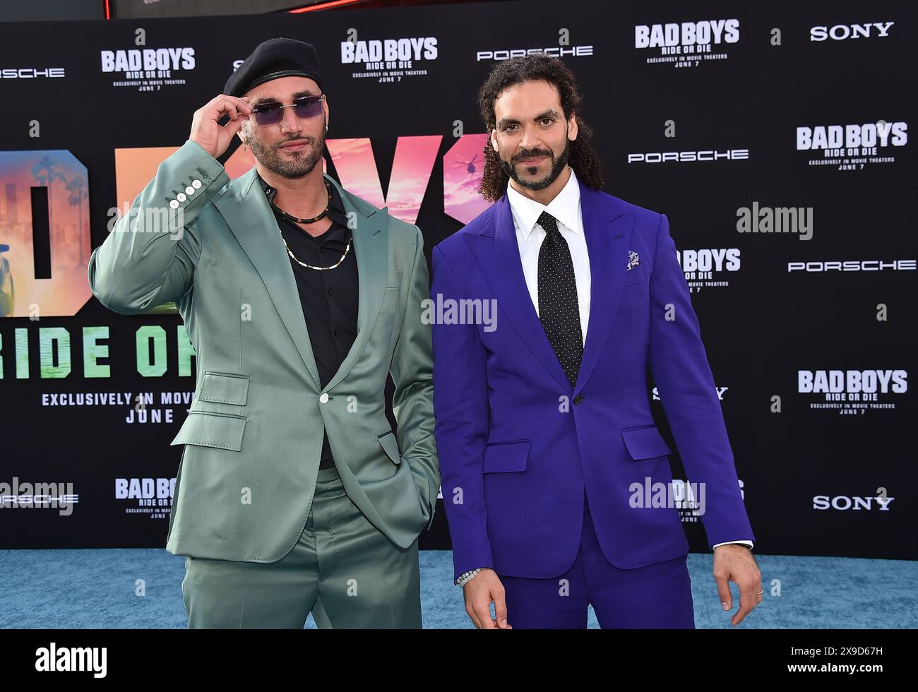 Hollywood, USA. 30th May, 2024. Adil El Arbi and Bilall Fallah arriving ...