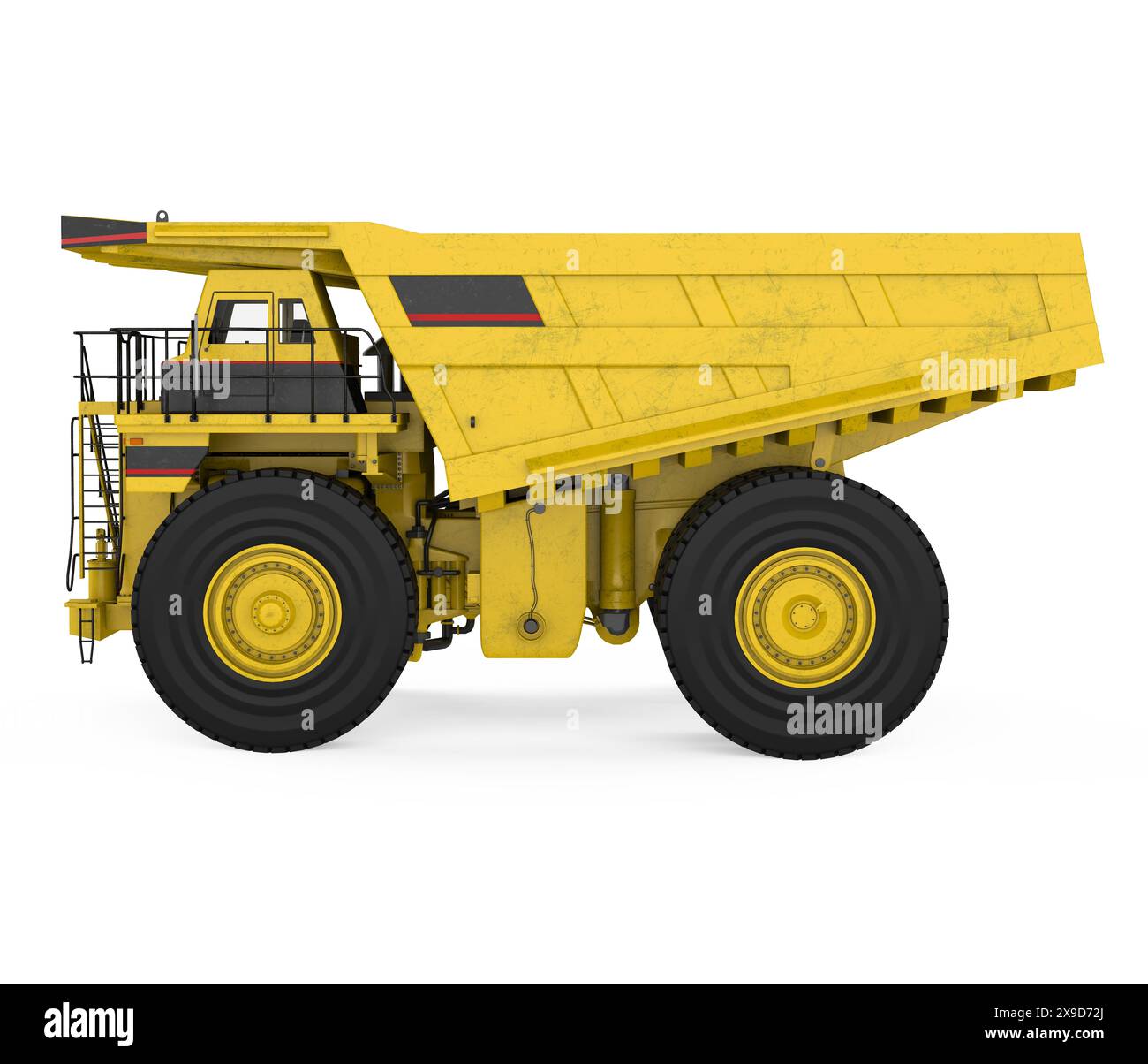Mining Haul Truck Isolated Stock Photo - Alamy