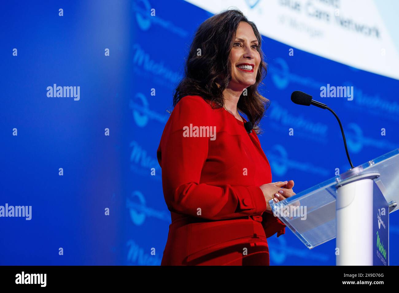 Mackinac Island, United States. 30th May, 2024. Gov. Gretchen Whitmer ... Mackinac Island, United States. 30th May, 2024. Gov. Gretchen Whitmer ...