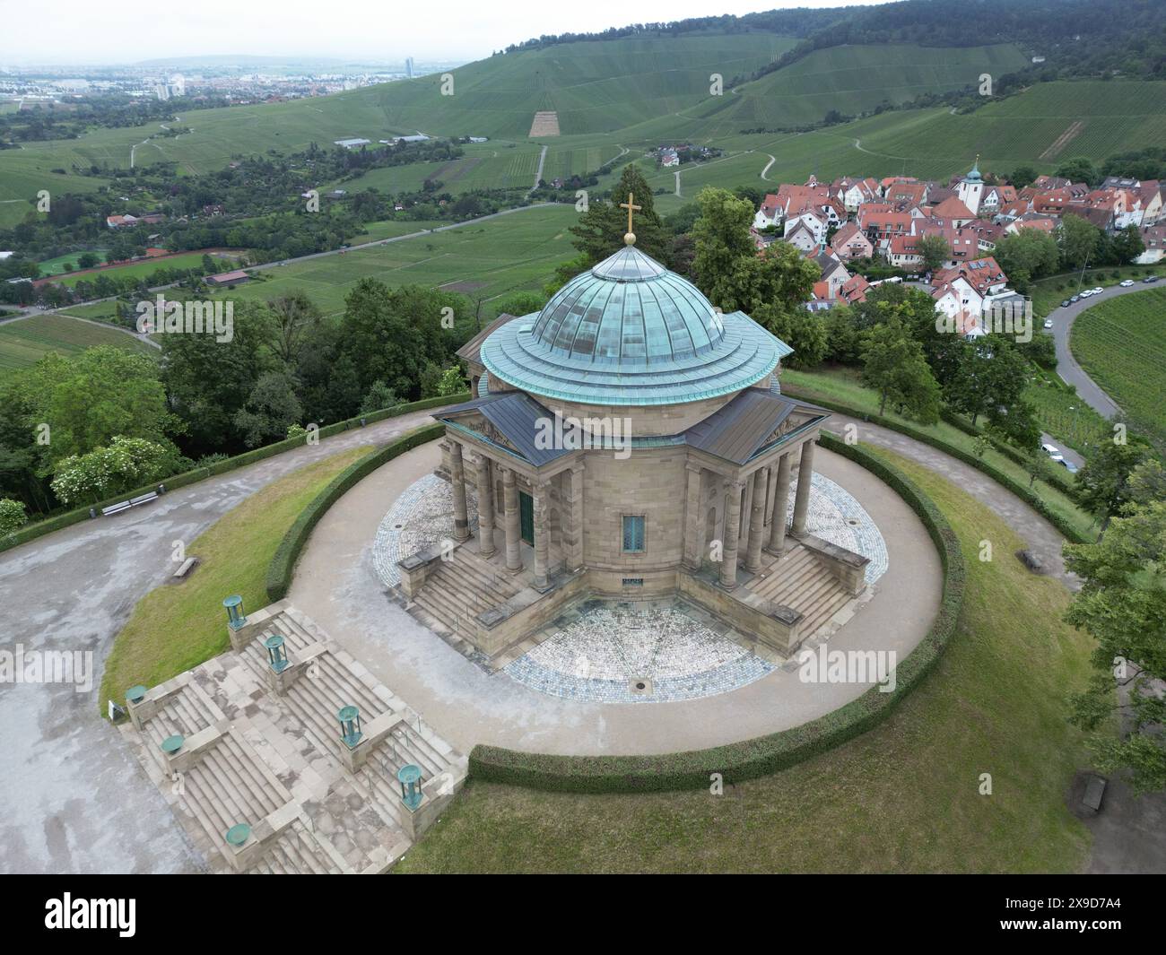 Stuttgart, Germany. 31st May, 2024. The Württemberg burial chapel on ...