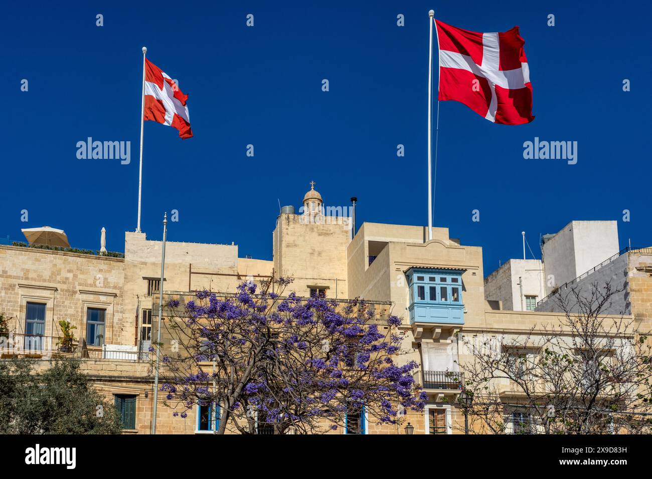 Medieval Malta: Birgu's skyline features iconic historic Birgu ...