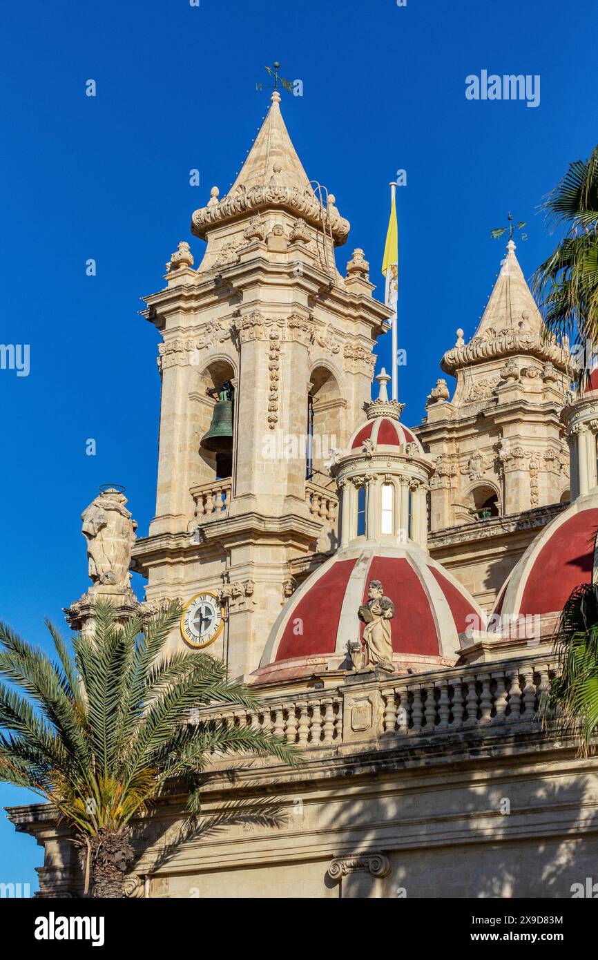 Majestic Zabbar Parish Church in Malta, a symbol of faith and heritage ...