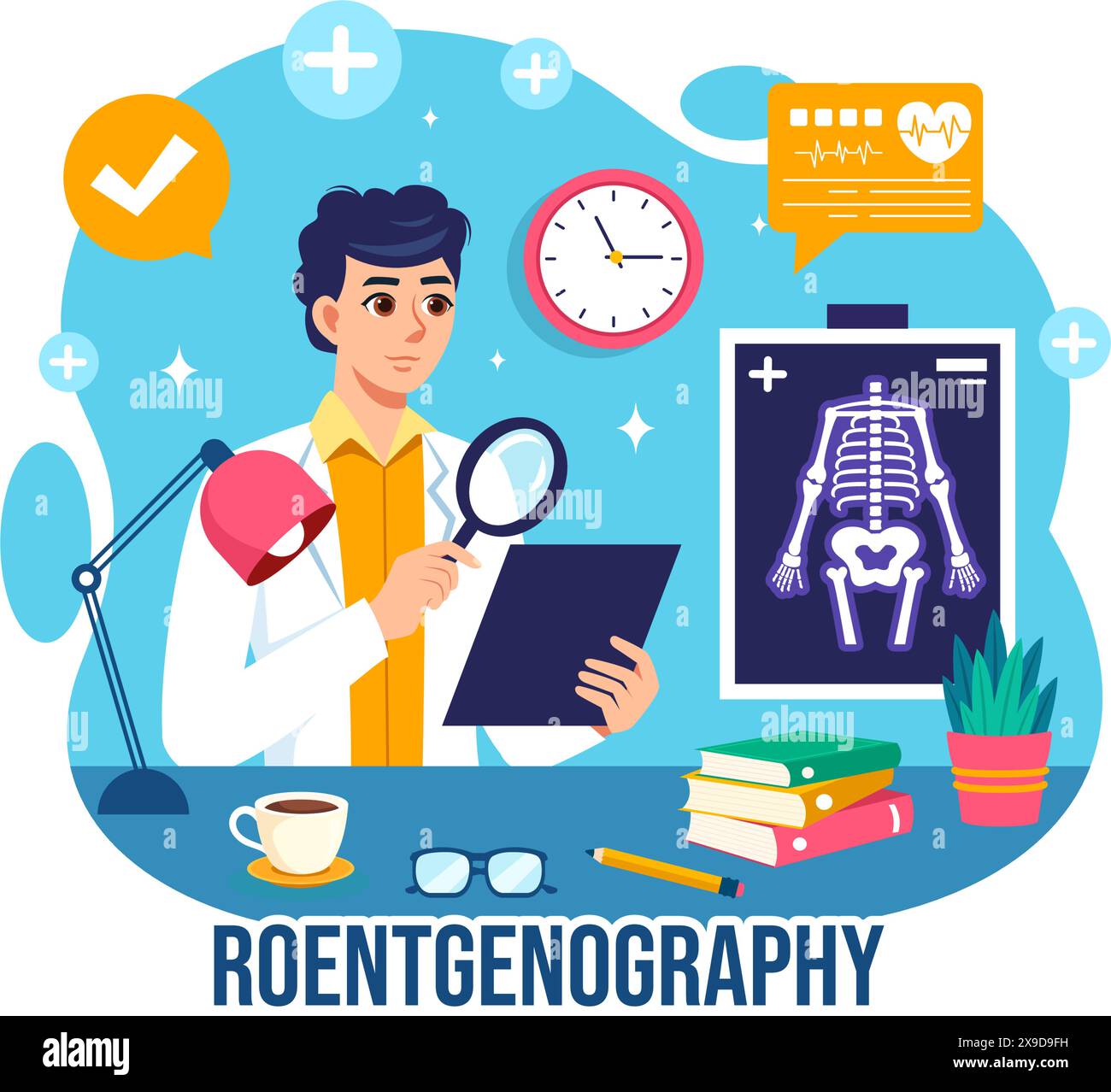 Fluorography test vector vectors hi-res stock photography and images ...