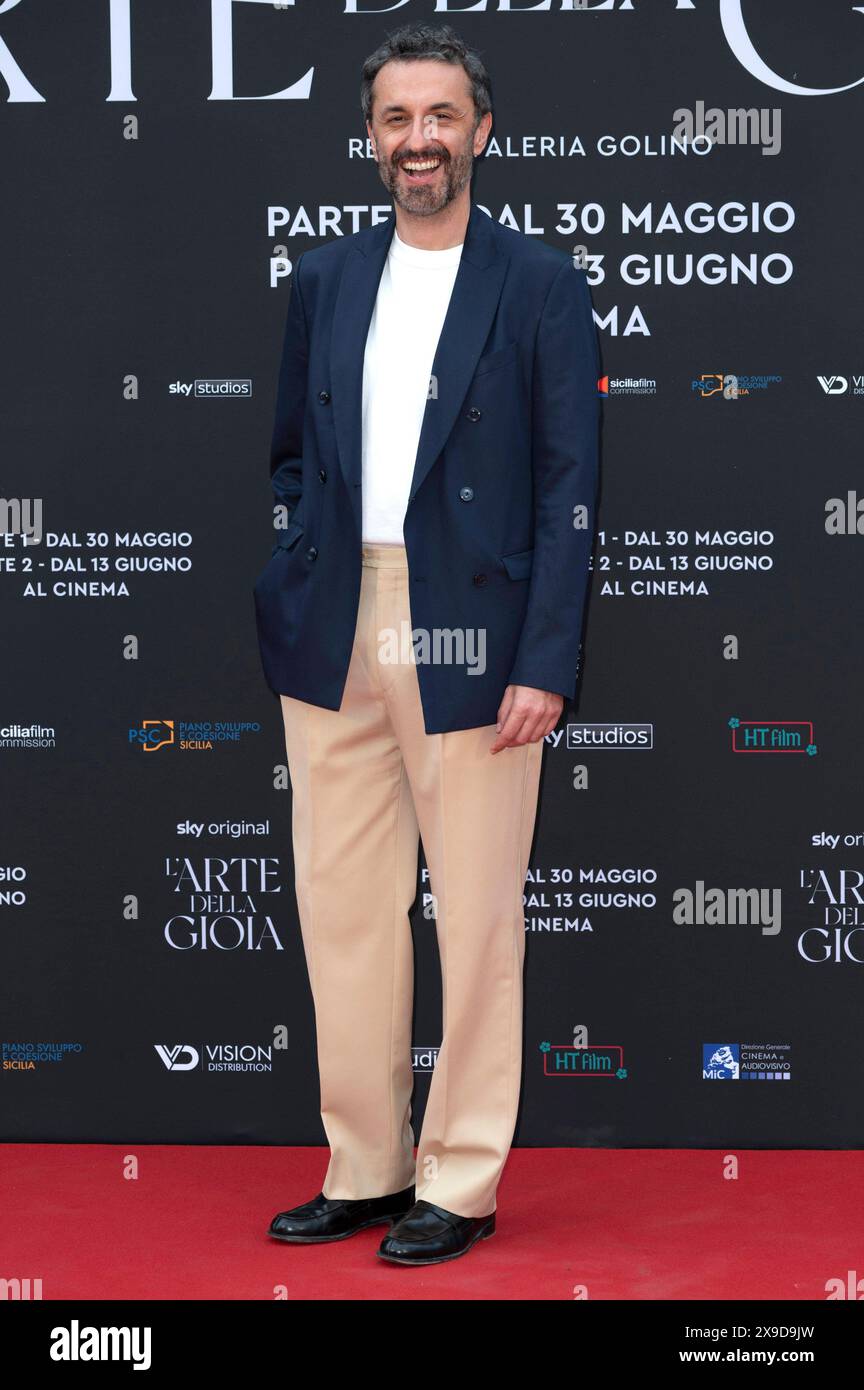 Nicolangelo Gelormini bei der Premiere der Sky-Serie L arte della gioia ...