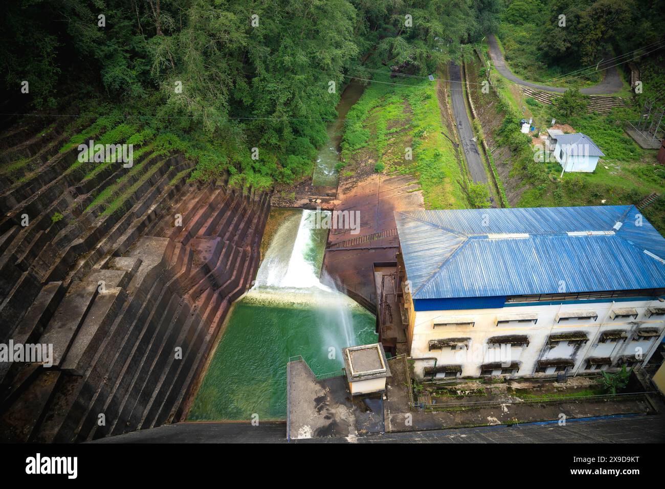 Mattupetty Dam, near Munnar in Idukki District, is a storage concrete ...