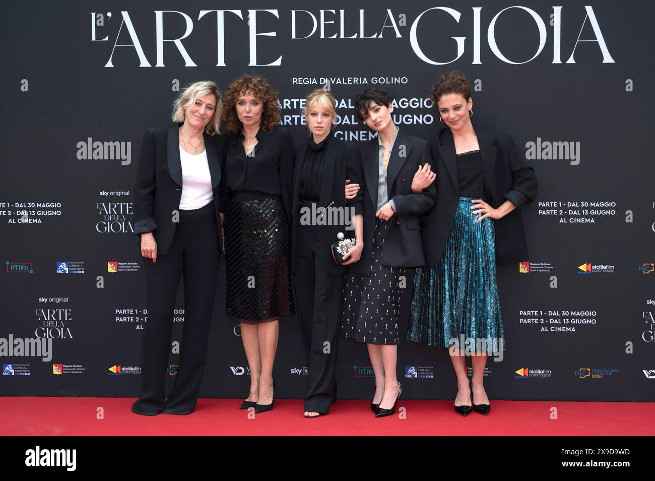 Valeria Bruni Tedeschi, Valeria Golino, Alma Noce, Tecla Insolia und ...