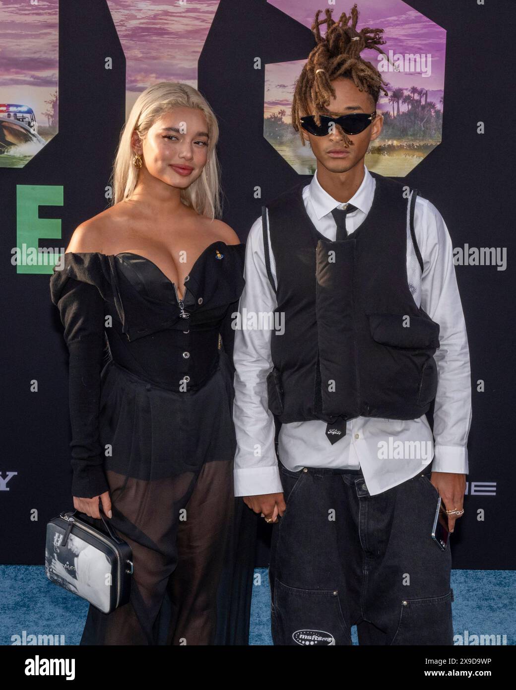 May 30, 2024, Hollywood, California, USA: Jaden Smith and Adrienne ...