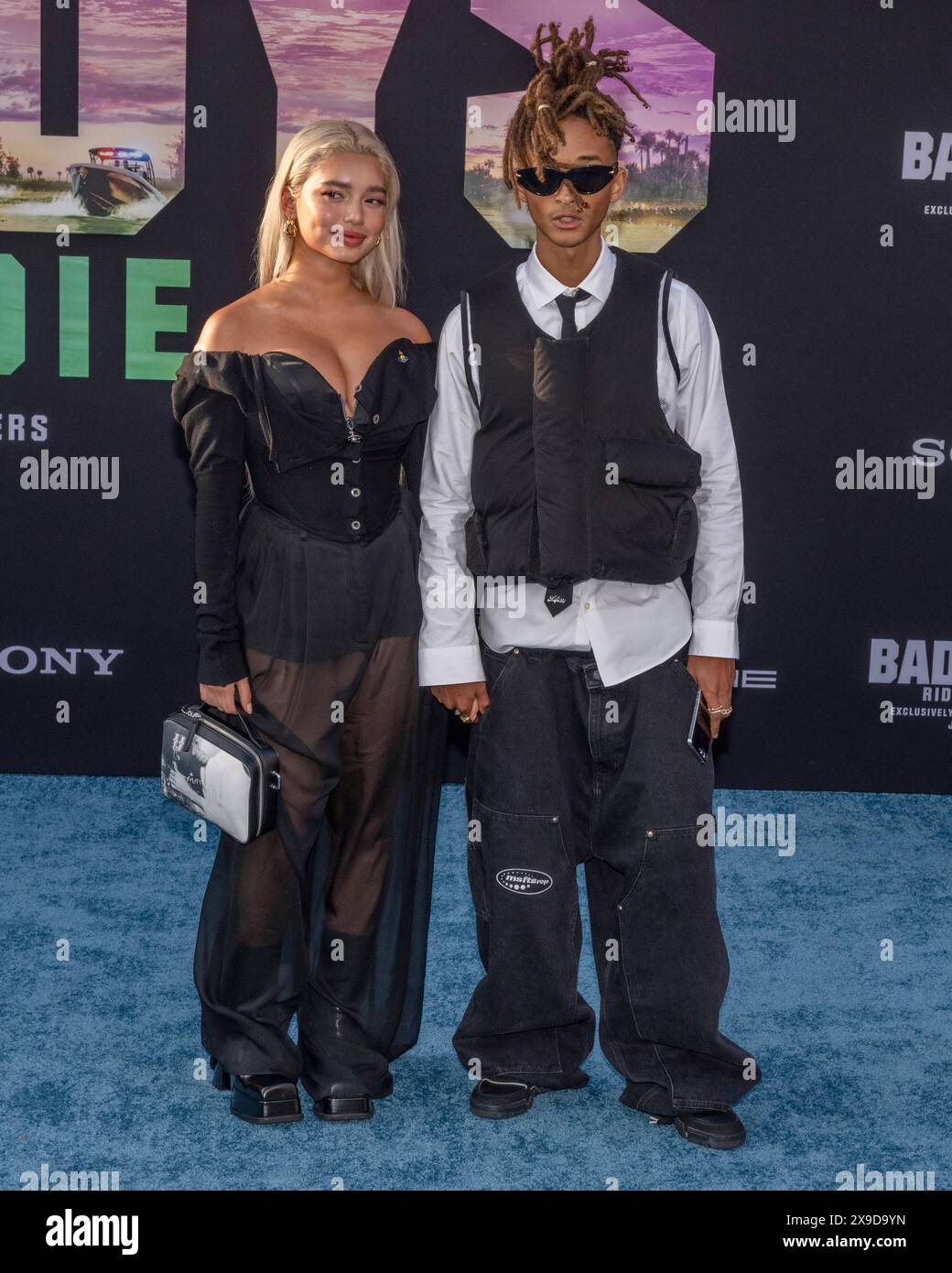 May 30, 2024, Hollywood, California, USA: Jaden Smith and Adrienne ...