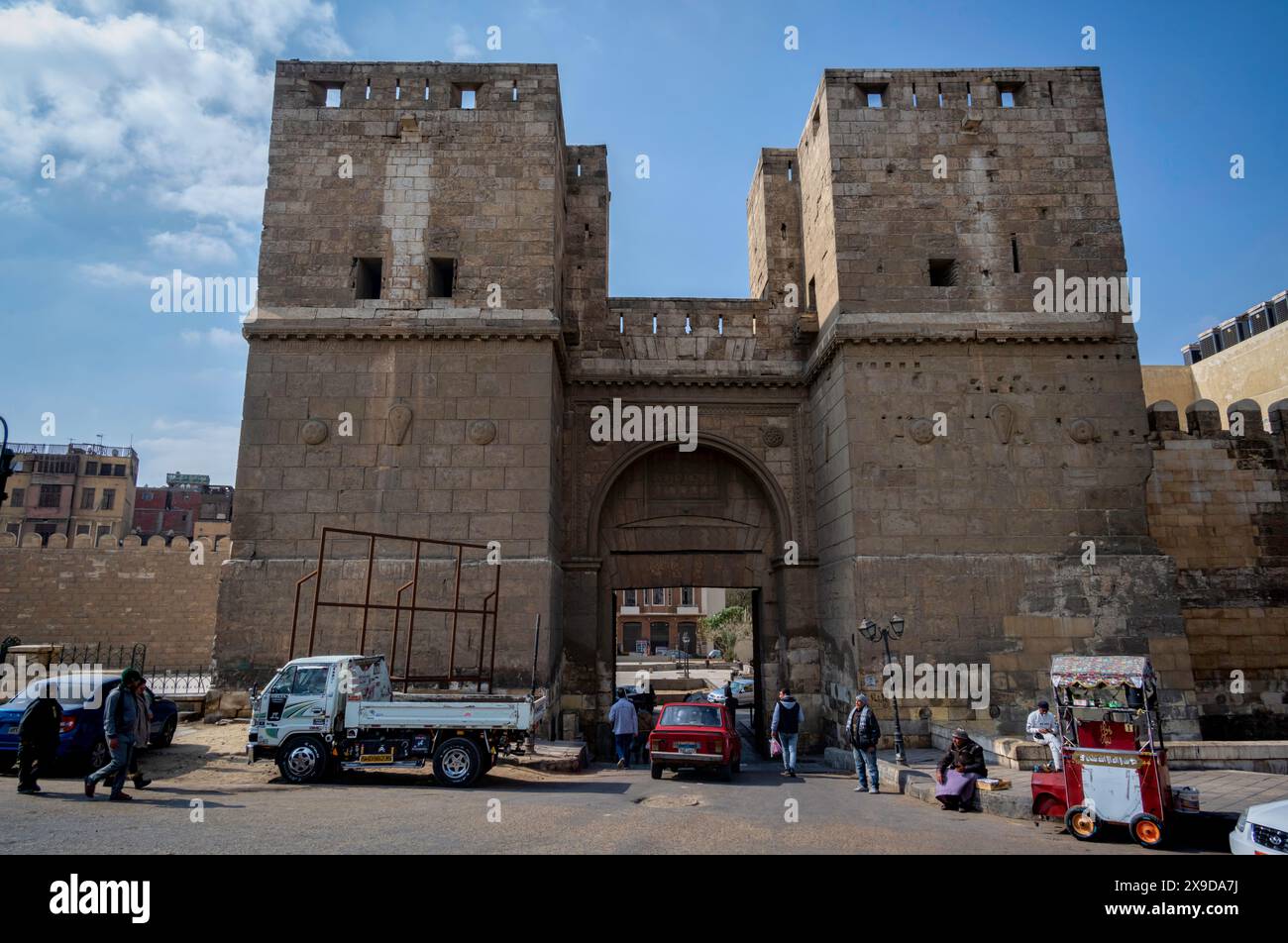 Bab al-Nasr, Gate of Victory, Cairo, Egypt. February 2023 Stock Photo - Alamy