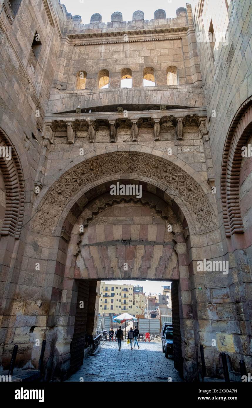 Cairo gate bab hi-res stock photography and images - Alamy