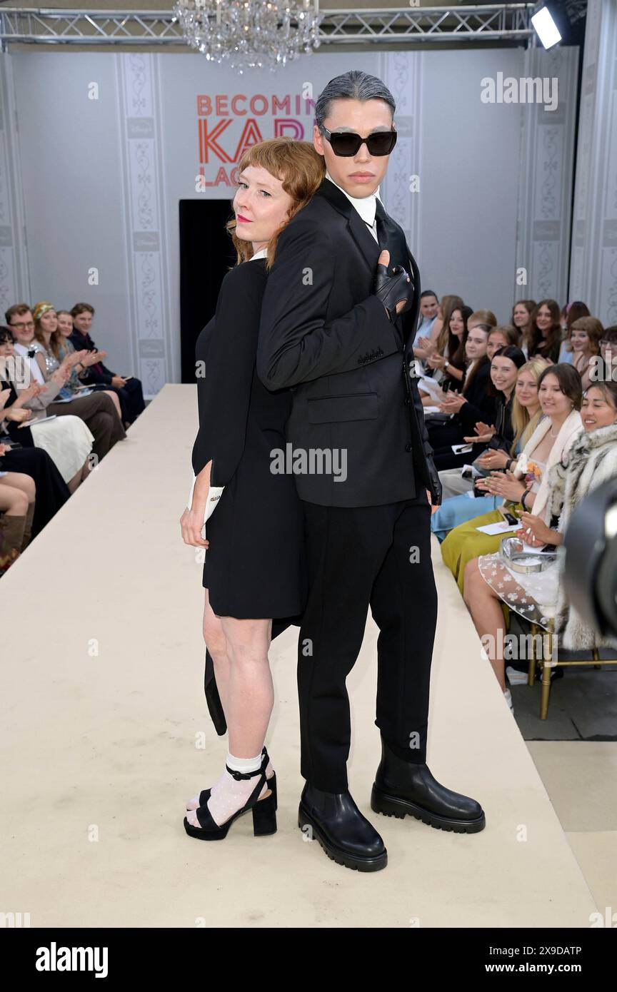 Sarah Bauerett und Helge Mark Lodder bei der Premiere der Disney Serie ...