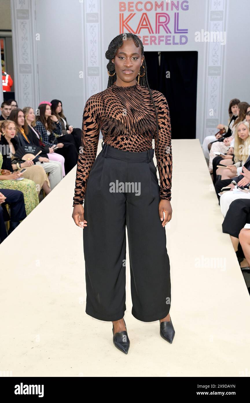 Ivy Quainoo bei der Premiere der Disney Serie 'Becoming Karl Lagerfeld ...