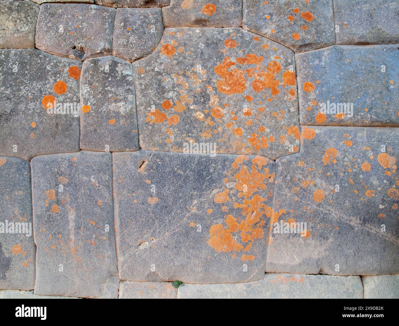 Inca stone work showing stones of various angles Stock Photo - Alamy