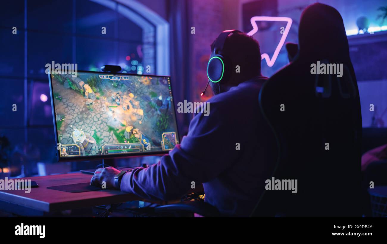 Best player neon hi-res stock photography and images - Alamy