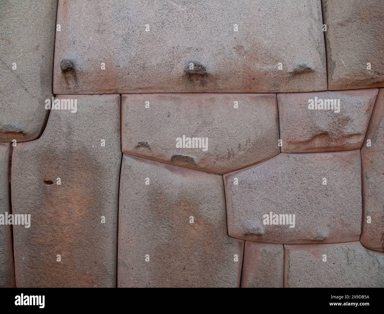 Inca stone work showing stones of various angles Stock Photo - Alamy