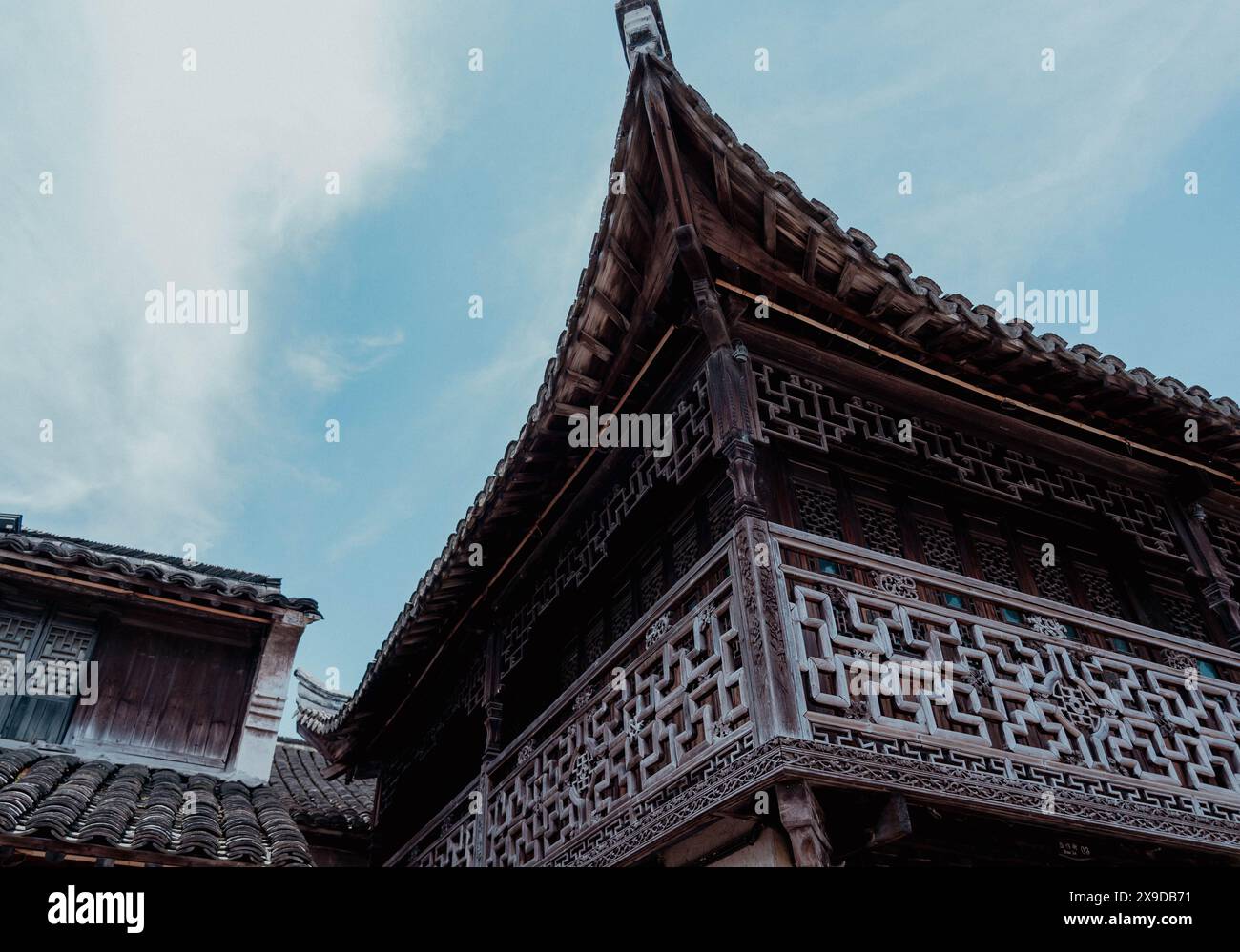 Details of Traditional Chinese architecture Stock Photo - Alamy