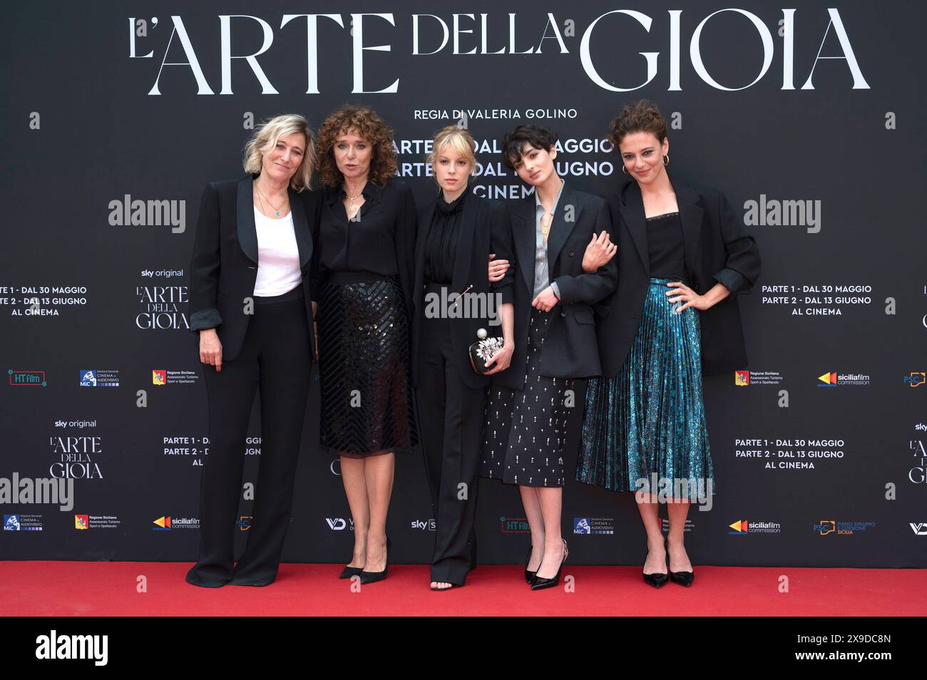 Valeria Bruni Tedeschi, Valeria Golino, Alma Noce, Tecla Insolia und ...