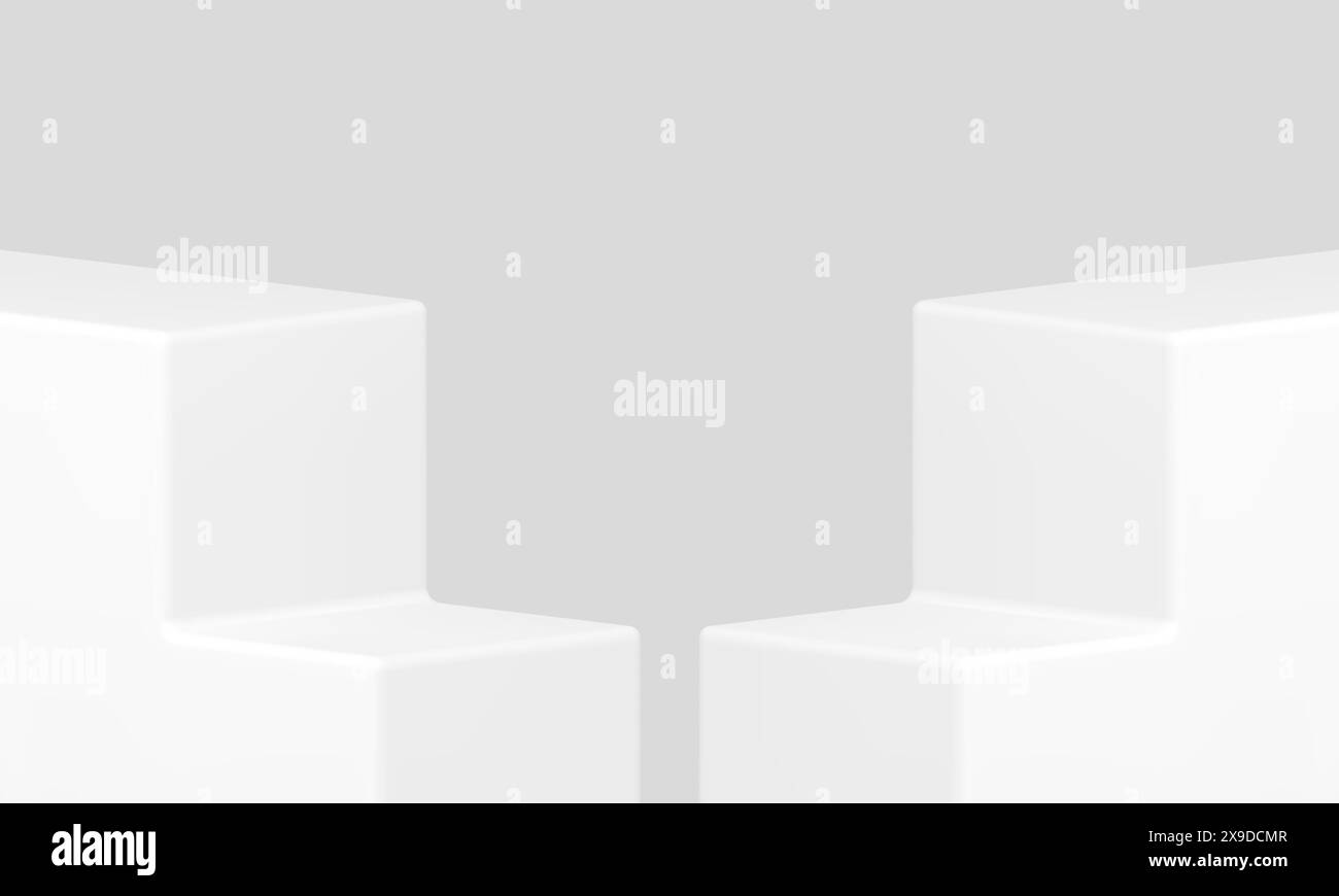 White stairs podium win steps progress champion level 3d design ...