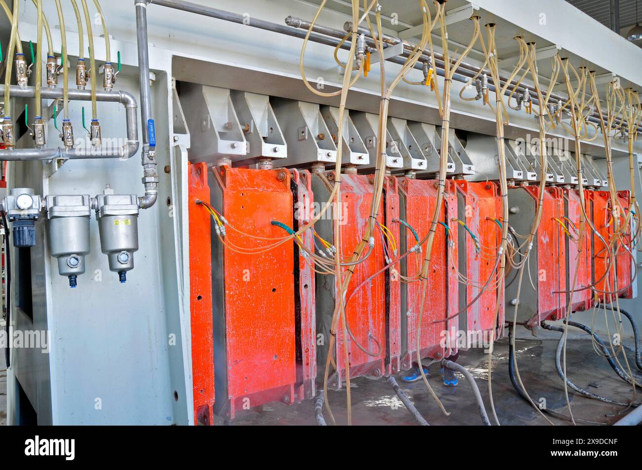 Ceramic factory equipment Stock Photo - Alamy