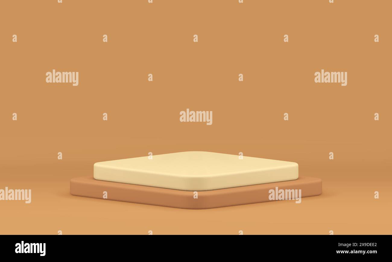 3d pedestal rhombus beige isometric level stand museum exhibition ...