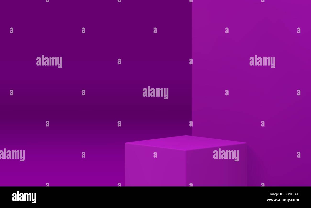 Violet exhibition stand Stock Vector Images - Alamy