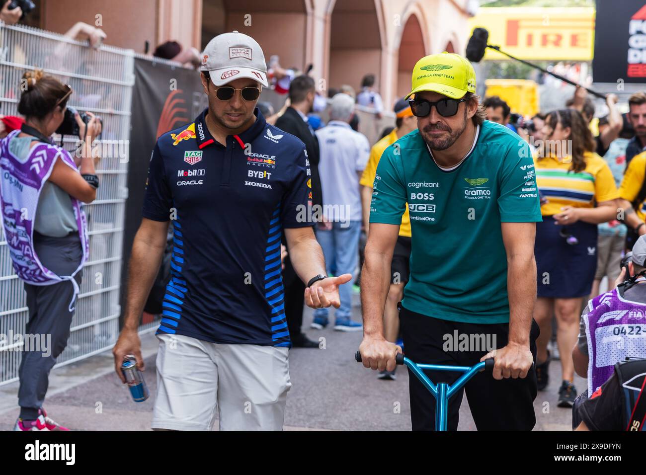 F1 2024 monaco perez hi-res stock photography and images - Alamy