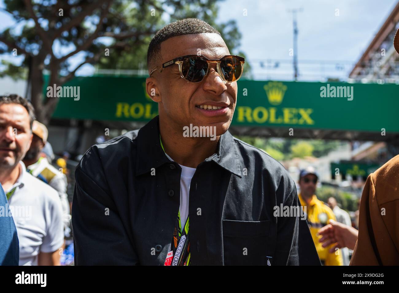Circuit de Monaco, Monte-carlo, Monaco. 26.May.2024; Kylian Mbappé of ...